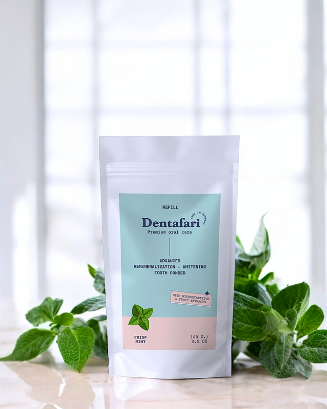 Dentafari | Natürliches Zahnpulver mit Hydroxylapatit
