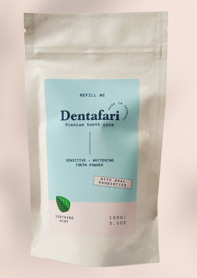 Dentafari | Natürliches Zahnpulver mit Hydroxylapatit