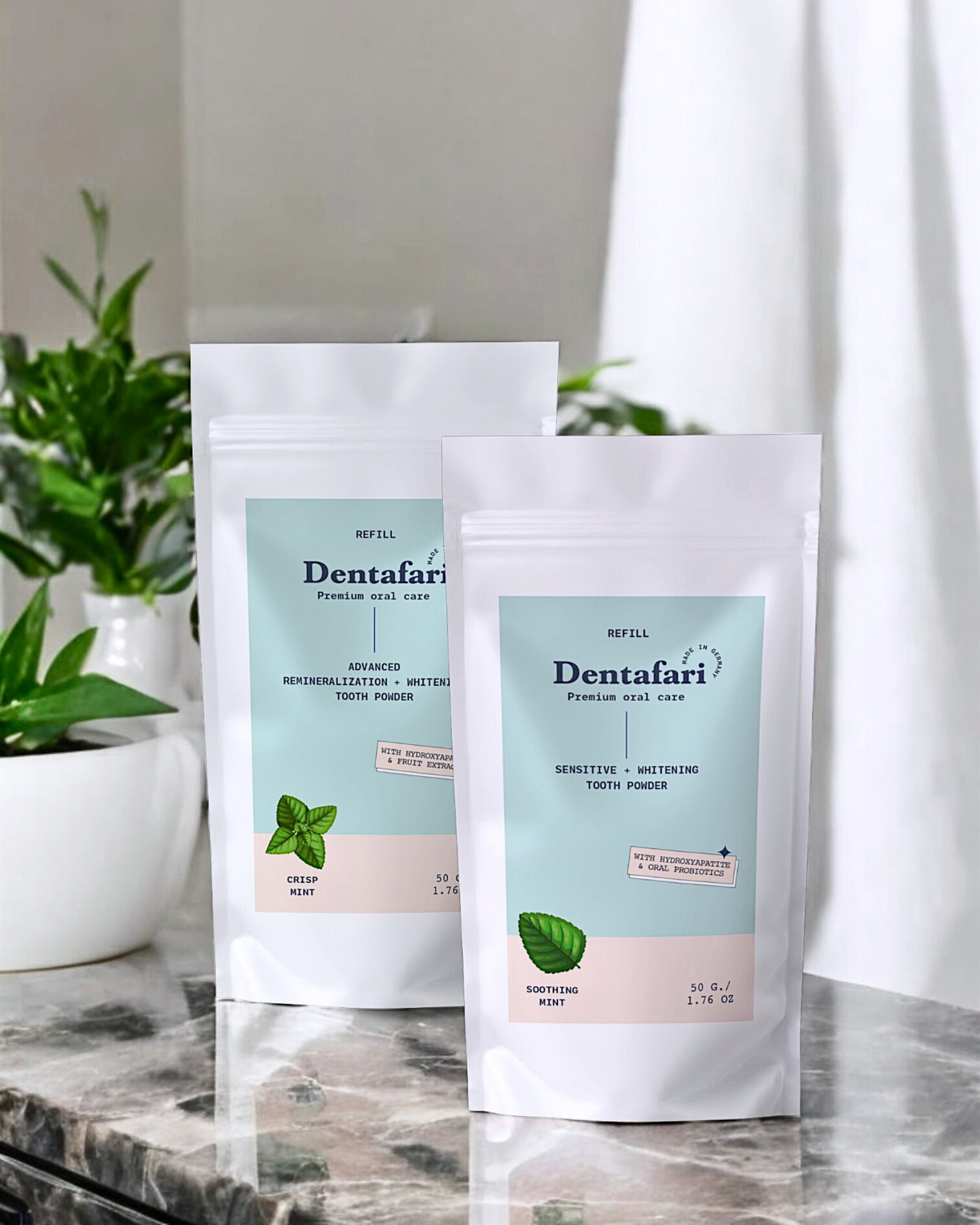 Dentafari | Natürliches Zahnpulver mit Hydroxylapatit