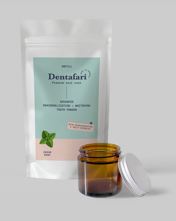 Dentafari | Natürliches Zahnpulver mit Hydroxylapatit