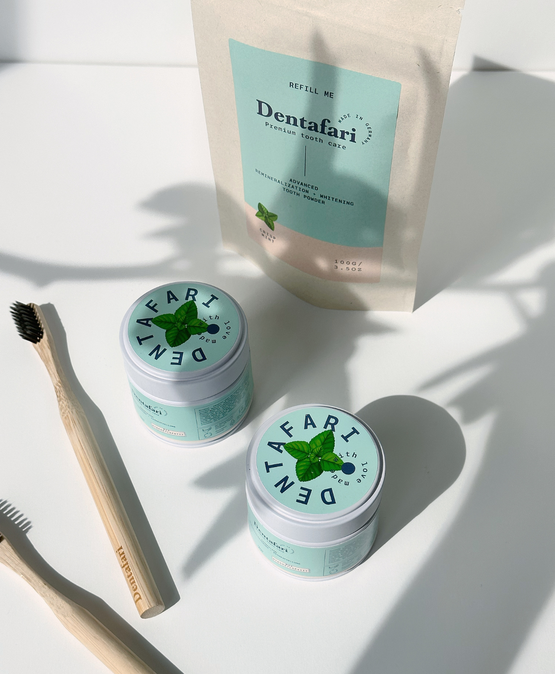 Dentafari | Natürliches Zahnpulver mit Hydroxylapatit